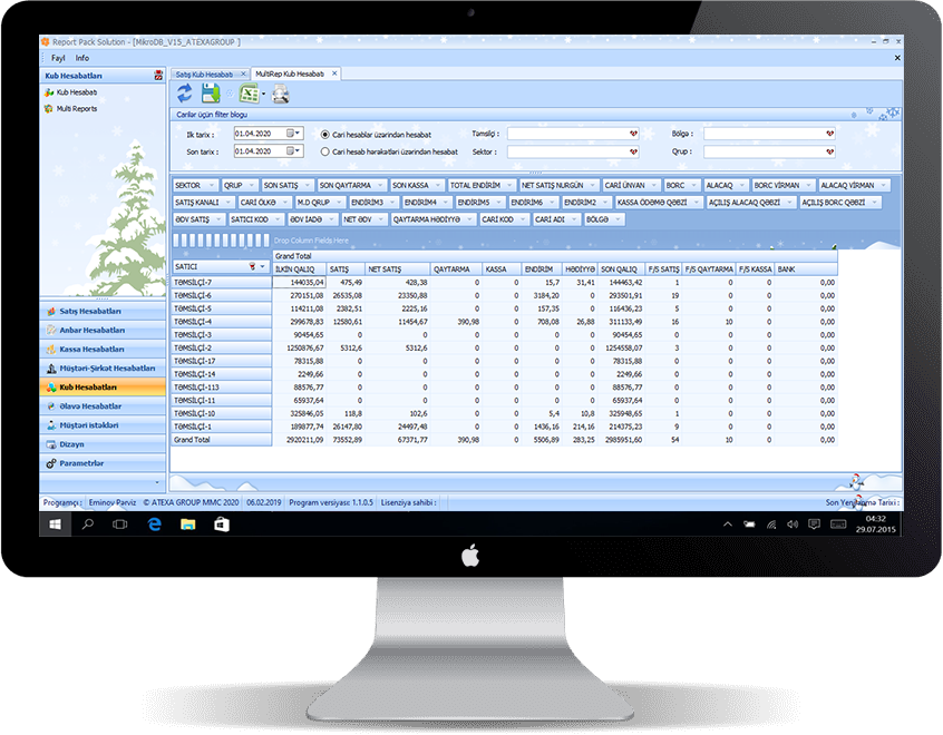Atexa Group Maliyyə və Mühasib Programı Mikro